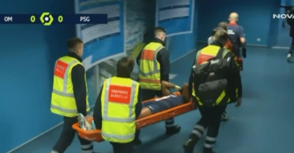 Μαρσέιγ – Παρί: Αποχώρησε με φορείο ο Κιμπεμπέ, πολύ δύσκολα με Μπάγερν ...