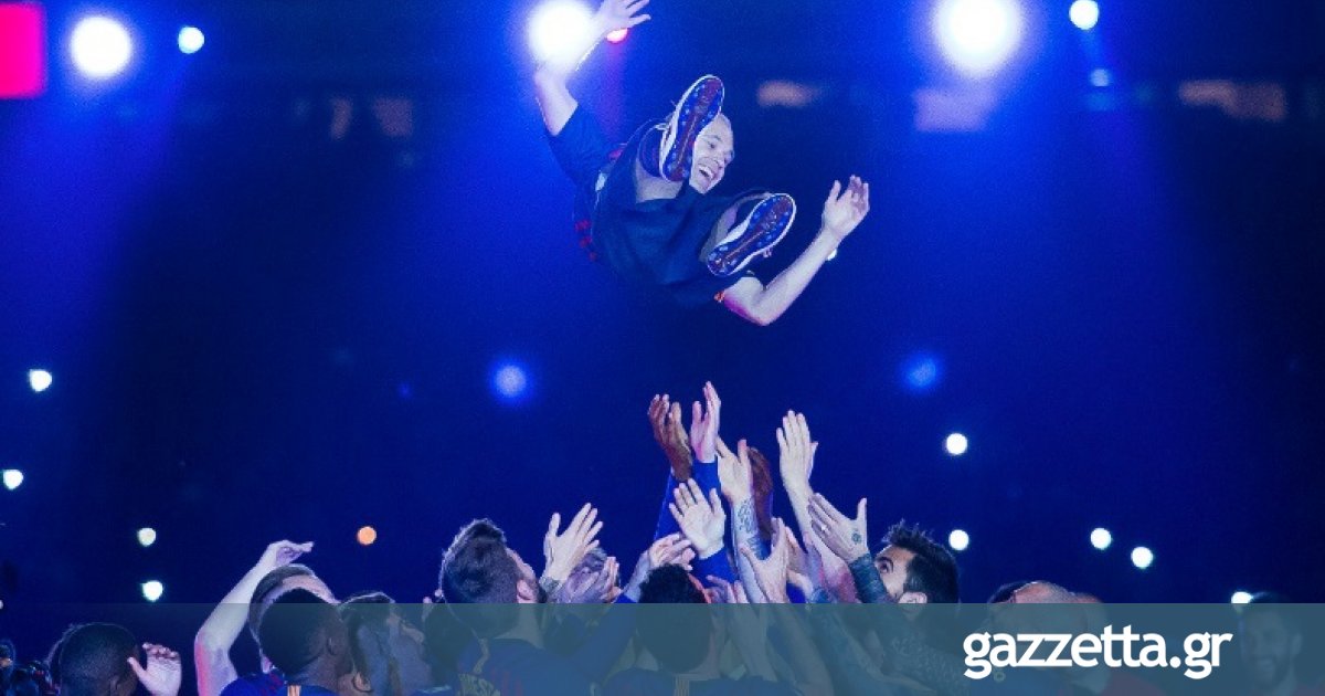 Ο Ινιέστα στον αέρα του «Καμπ Νόου» (pic) – ArenaLarissaGr