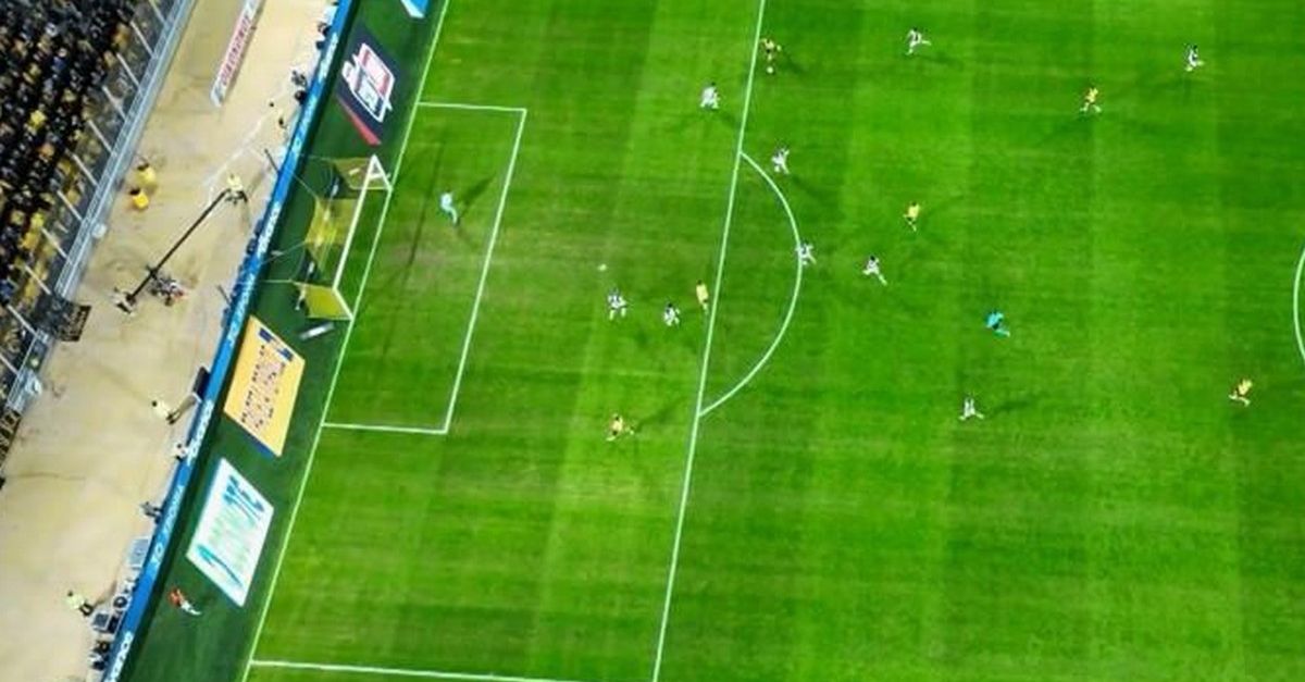 ΑΕΚ – ΠΑΟΚ: Η εντυπωσιακή απεικόνιση του γκολ του Μιγιάτ Γκατσίνοβιτς από drone στην OPAP Arena ...